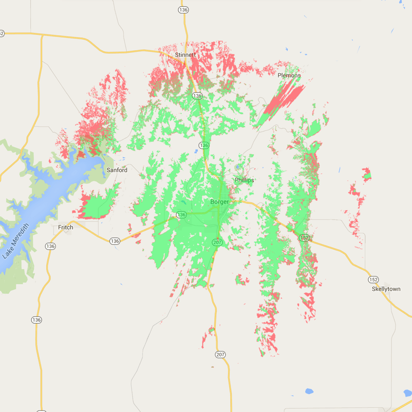 Borger-Internet-Service-Area | Amarillo Wireless